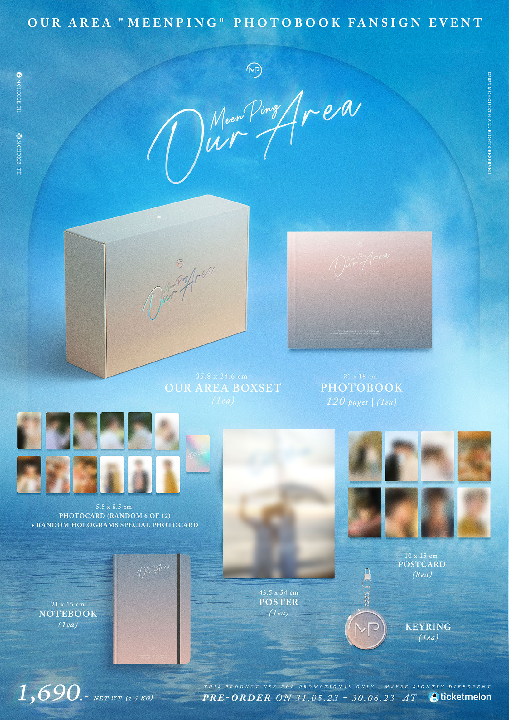 OUR AREA “MEENPING” PHOTOBOOK FANSIGN EVENT - Ticketmelon