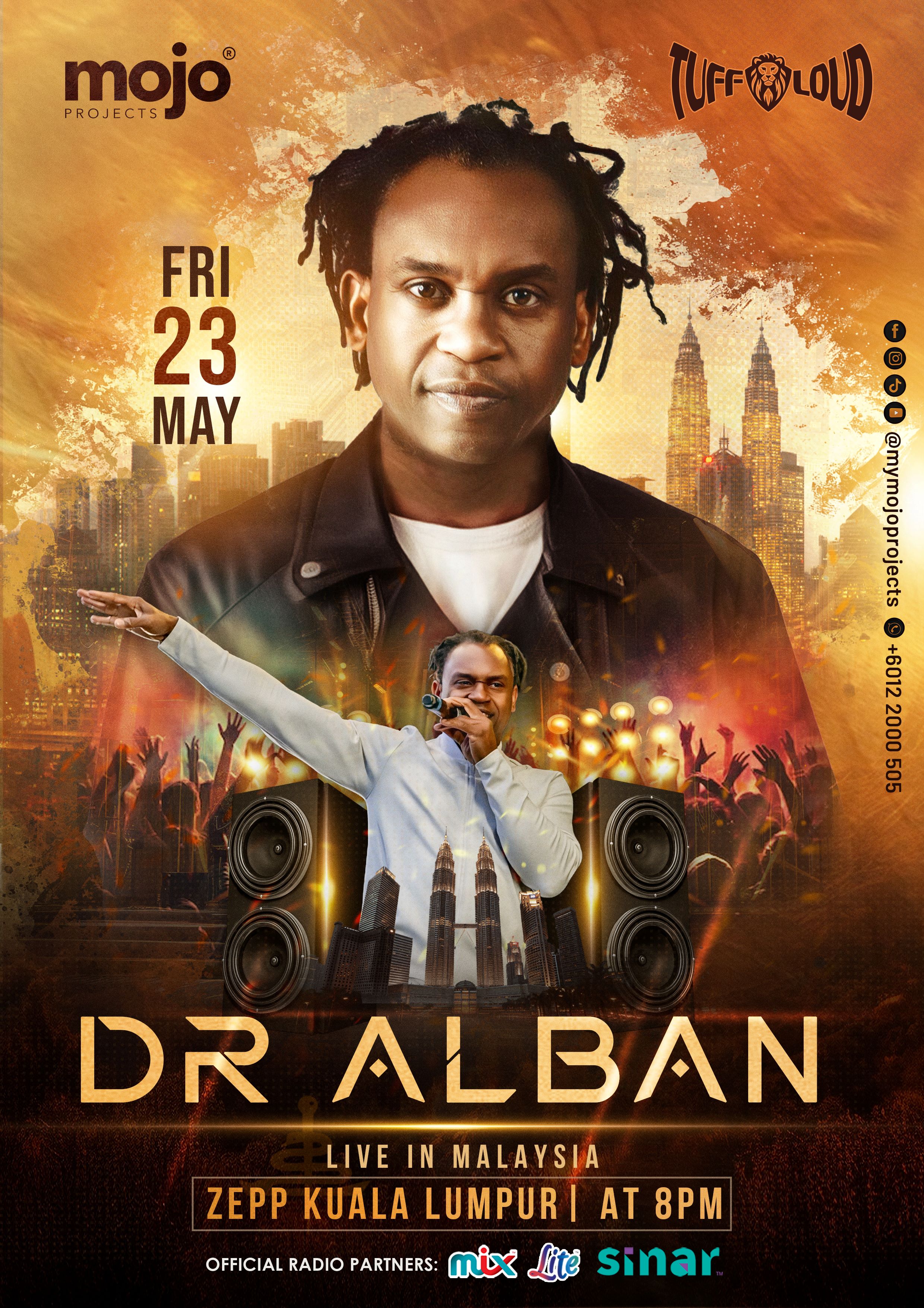 DR. ALBAN: LIVE IN MALAYSIA - Ticketmelon