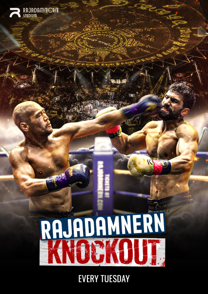 23 Dec - Rajadamnern Knock Out Muay Thai Event - Ticketmelon