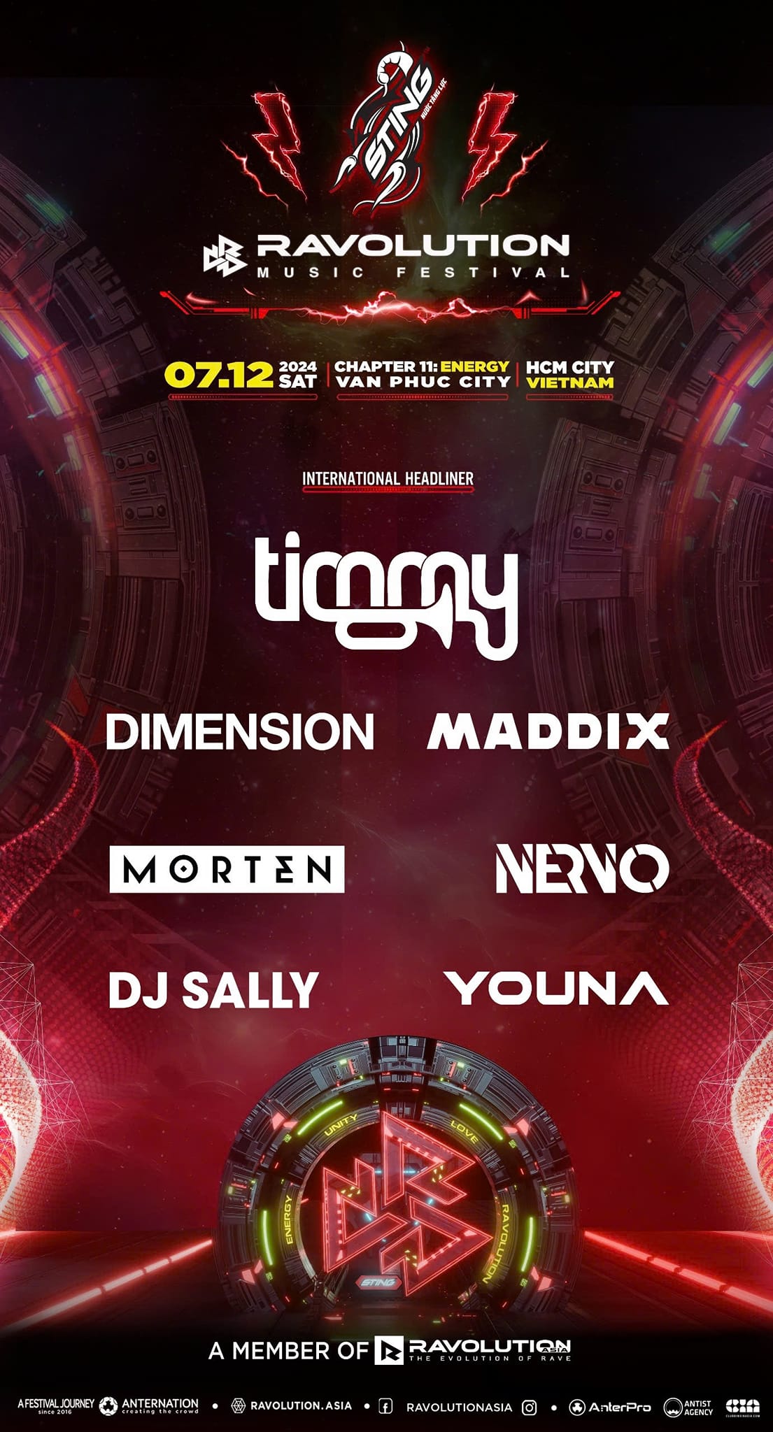 STING presents RAVOLUTION MUSIC FESTIVAL VIETNAM | CHAPTER 11 : ENERGY ...