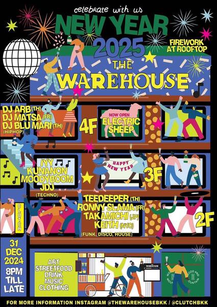 NYE CELEBRATION WITH THE WAREHOUSE - Ticketmelon