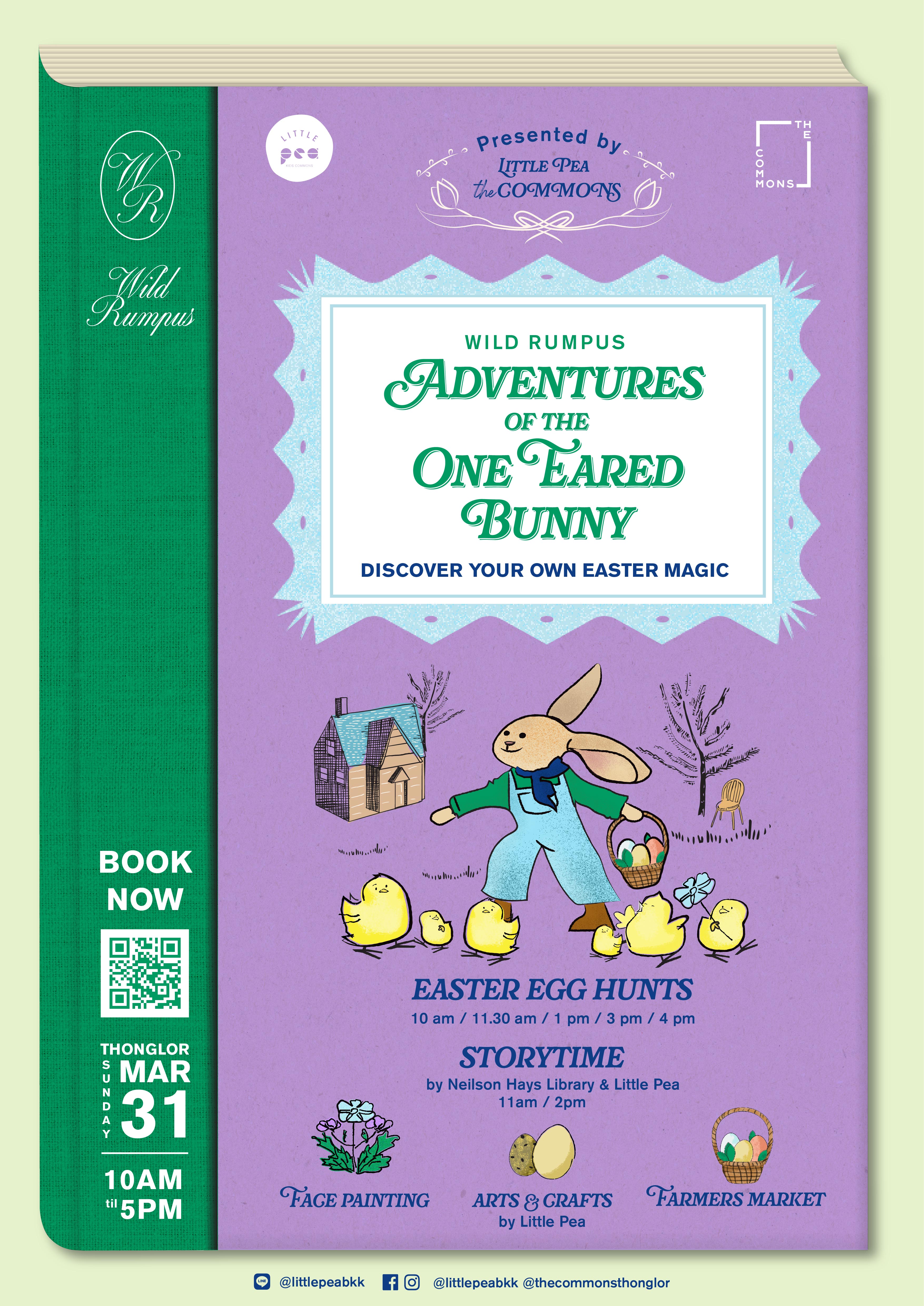 theCOMMONS's Wild Rumpus: Adventures of the One Eared Bunny - Ticketmelon
