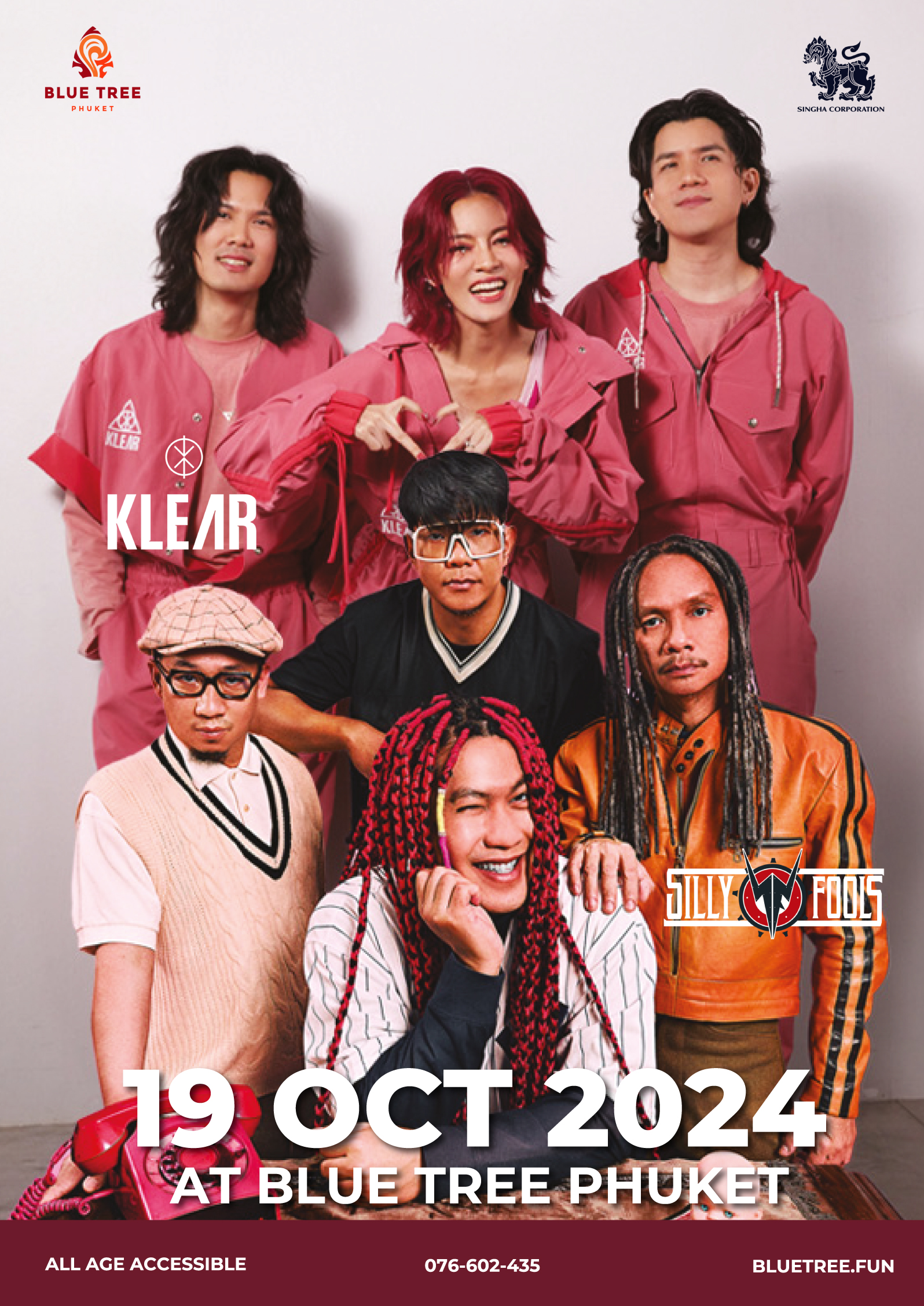 Blue Tree Concert - Silly Fools x Klear presented by Singha Corporation ...